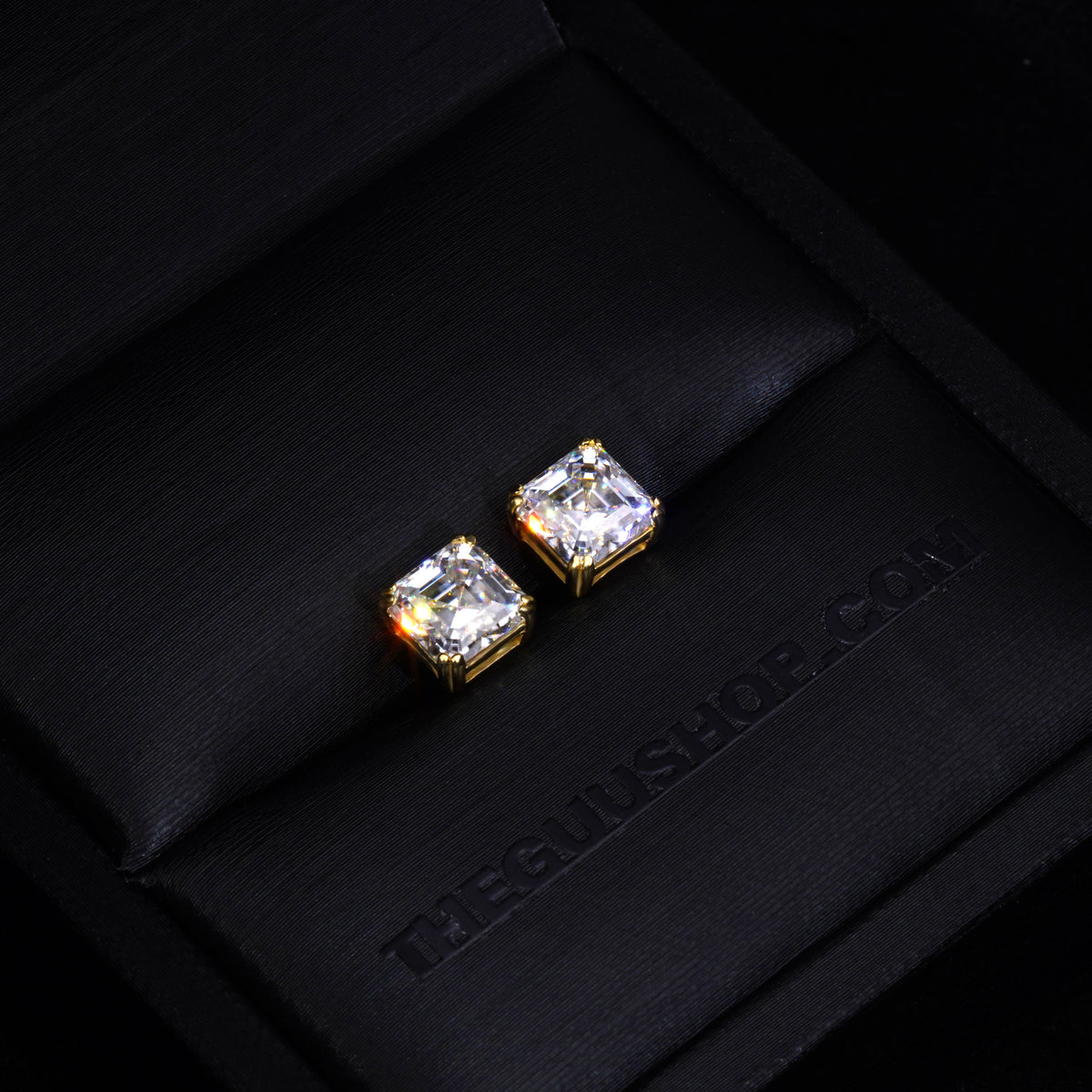 925S VVS Moissanite Solitaire Stud Earrings | Best VVS Hip Hop Jewelry ...
