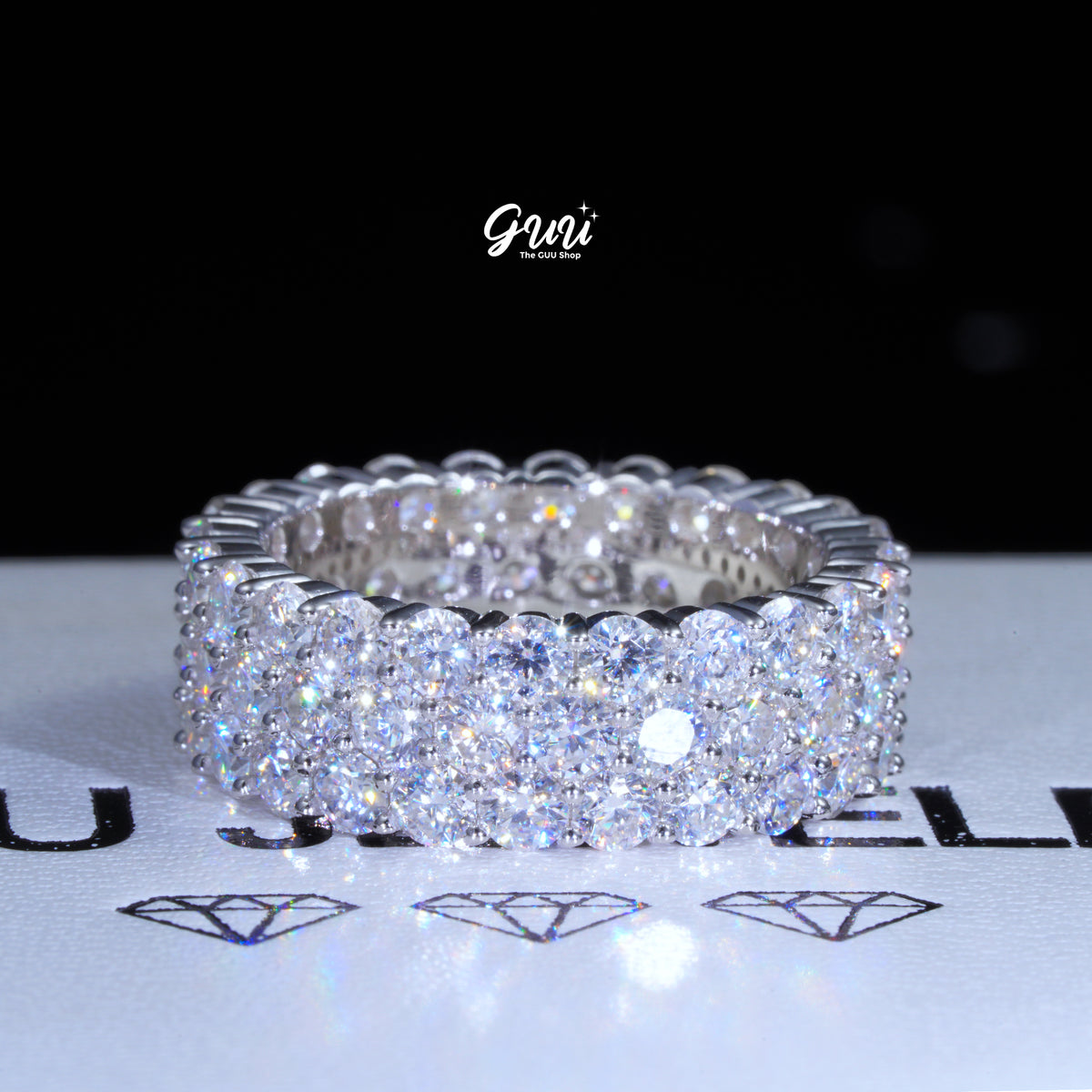 925S VVS Moissanite Solitaire Stud Earrings | Best VVS Hip Hop Jewelry ...