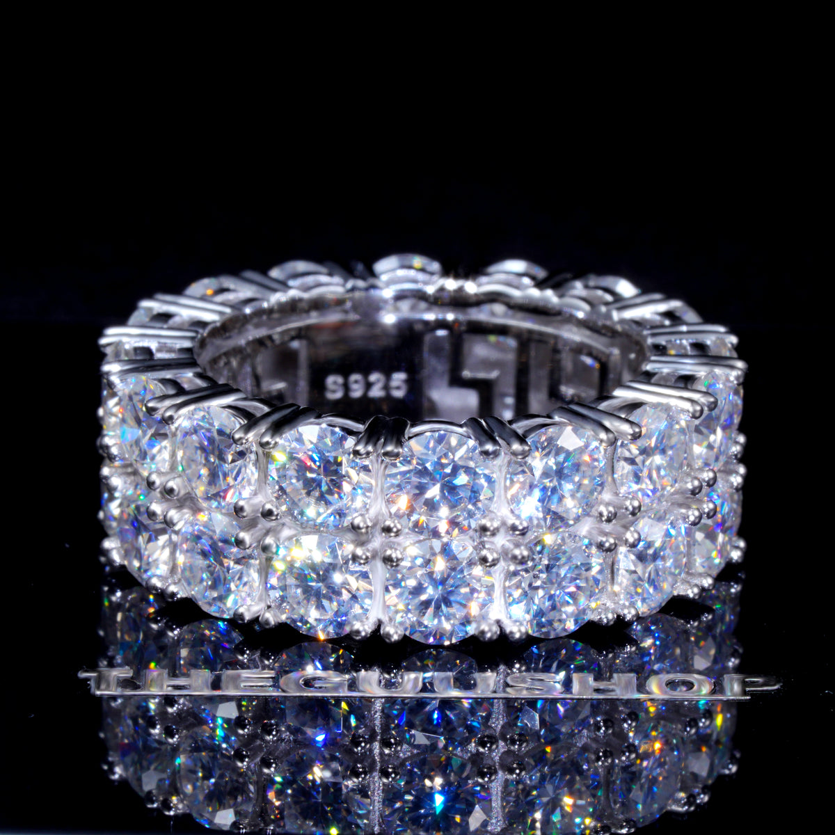 925S VVS Moissanite Solitaire Stud Earrings | Best VVS Hip Hop Jewelry ...